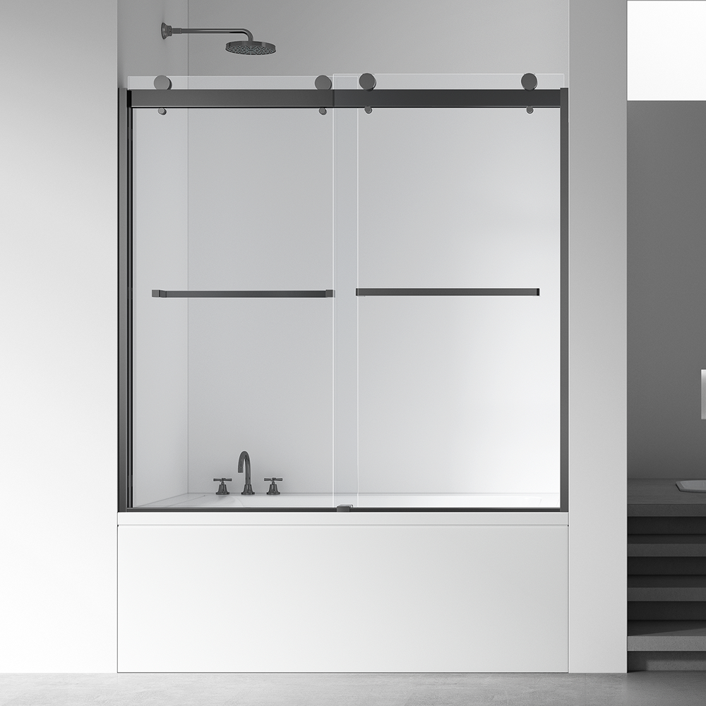 APLUS BN-KOLN, Walk-in W60" H 78", Bathtub W 60" H 66", Framed Sliding – A Plus Kitchen & Bath