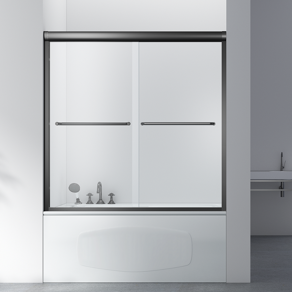 APLUS BN-MOOPRY, Walk-in W60" H 74", Bathtub W 60" H 62", Framed Slidi – A Plus Kitchen & Bath